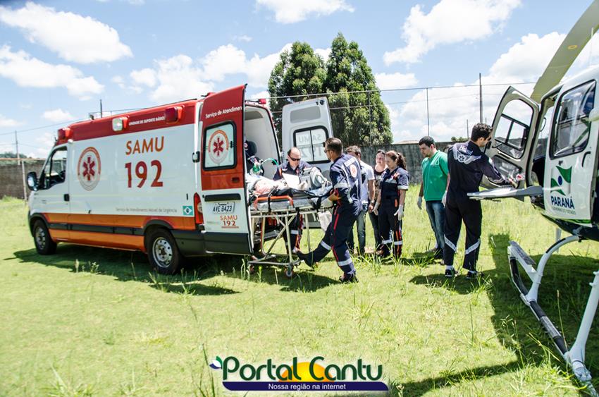 Catanduvas - Helicóptero do SAMU realiza atendimento e leva paciente ...